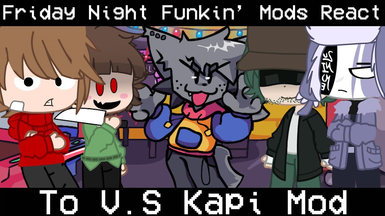 Friday Night Funkin' Mod Characters React || Gacha Club || FNF ...