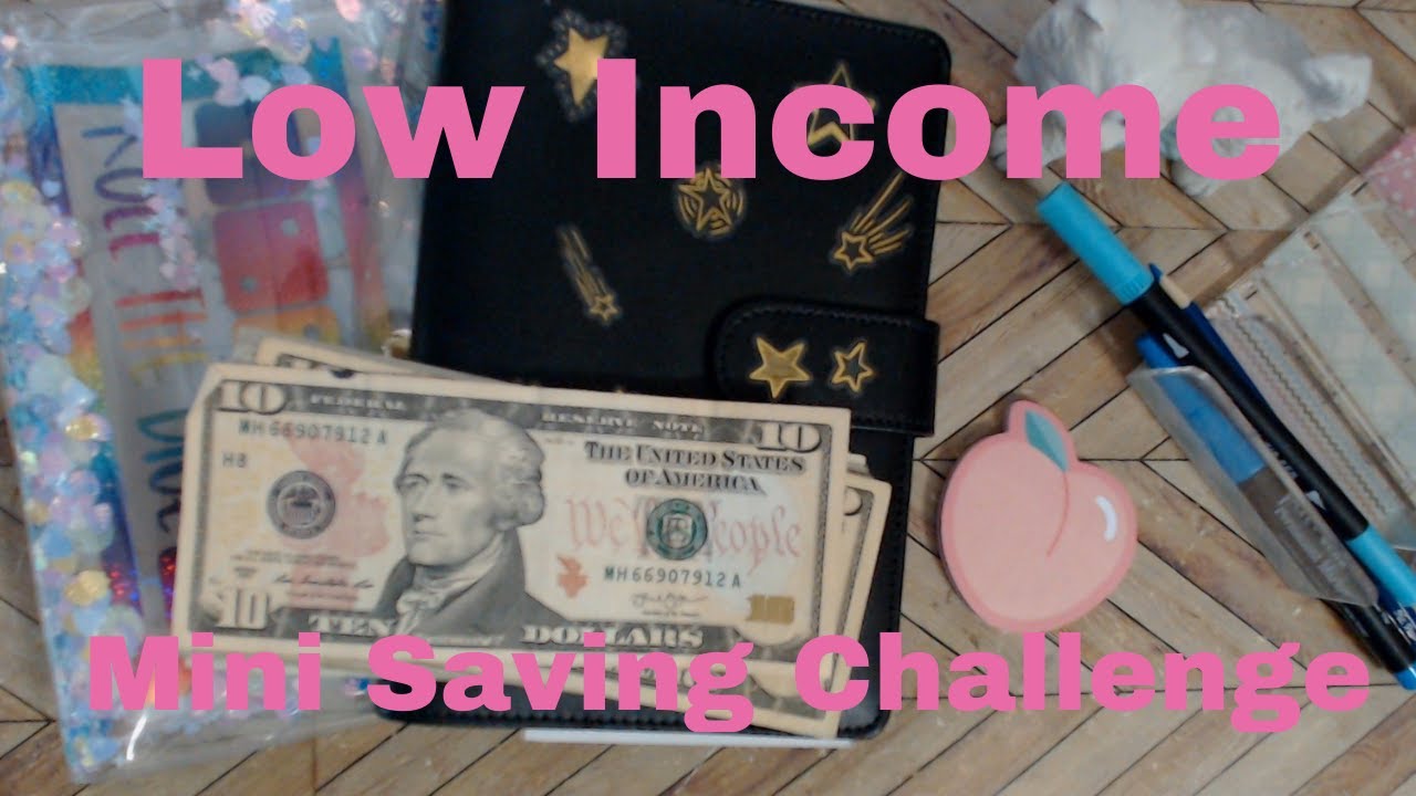 Low Income Mini Saving Challenges stuffing - YouTube