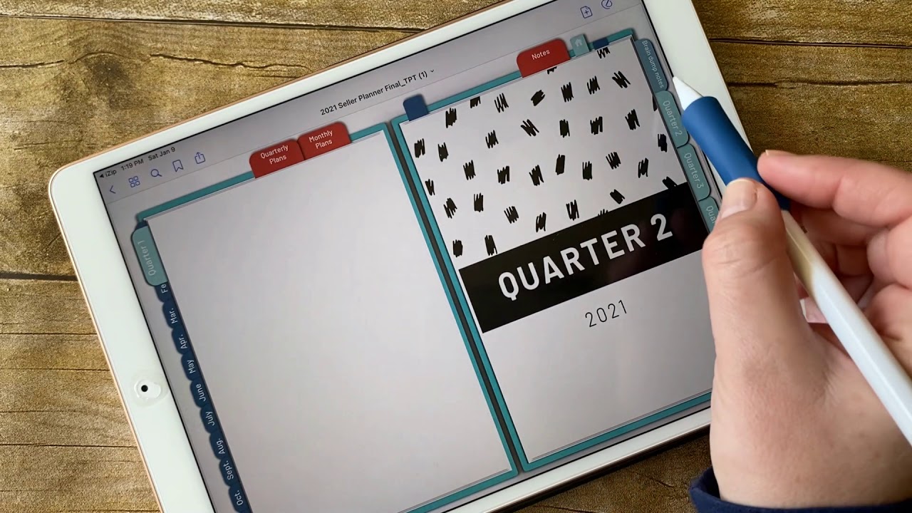 Teachers Pay Teachers Seller Planner | Digital for Goodnotes | - YouTube