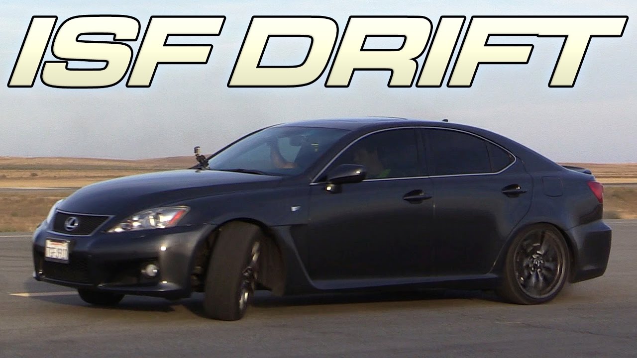 Lexus ISF Drift + Half Mile Pull 0-140 MPH + - YouTube