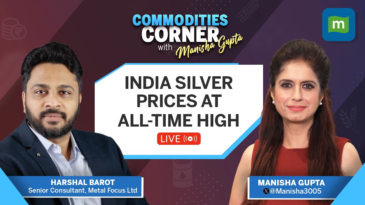Live: Silver Prices In India At All Time High Near Rs 82,000/kg | Commodities Corner - YouTube