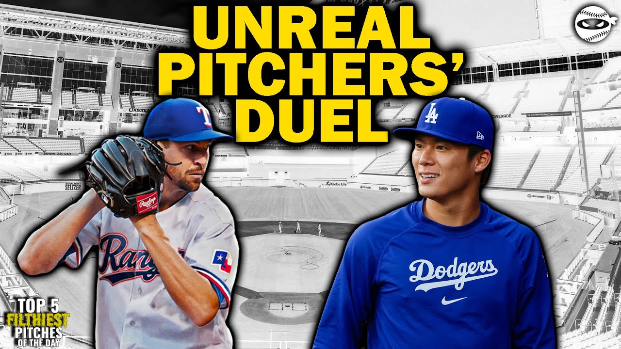 Unreal Pitchers Duel! Jacob deGrom vs. Yoshinobu Yamamoto - YouTube