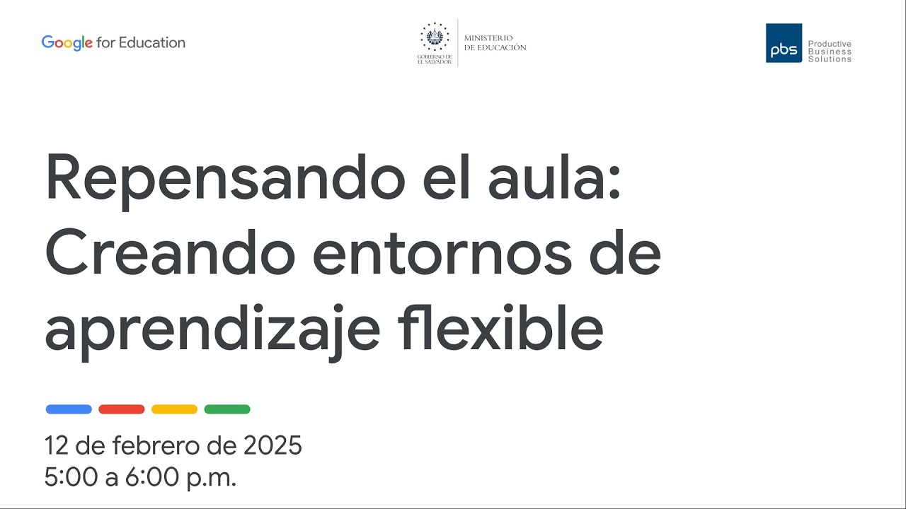 Repensando el aula: Creando entornos de aprendizaje flexible - YouTube