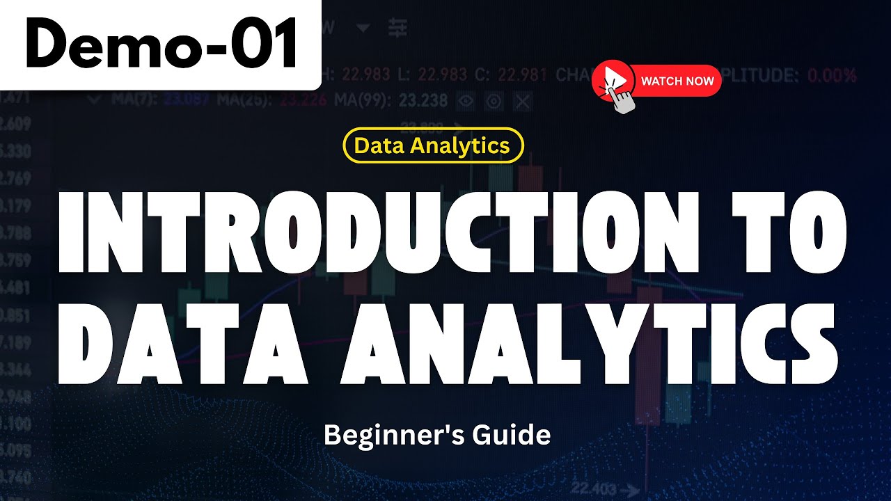 Data Analytics Demo 01 | Introduction To Data Analytics | Beginner's ...