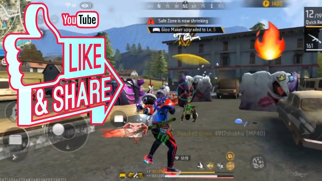 1vs4 free fire ranked gameplay,Solo vs Squad FREE FIRE Gameplay by ...