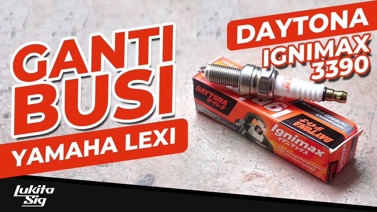 REVIEW Busi DAYTONA 3390 YAMAHA LEXI | BUSI MOTOR MATIC 125CC - YouTube