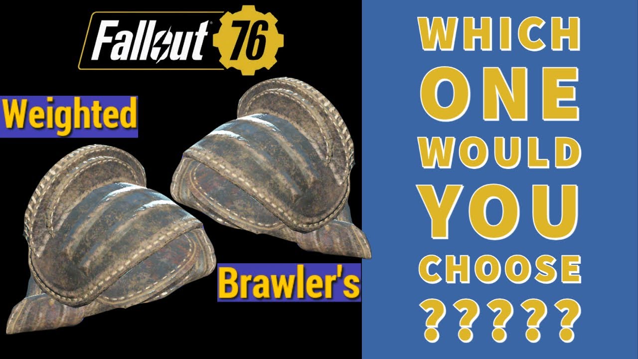 Weighted or Brawling ¯\_(ツ)_/¯ ??? Melee Armor Arms Mods Tested ...