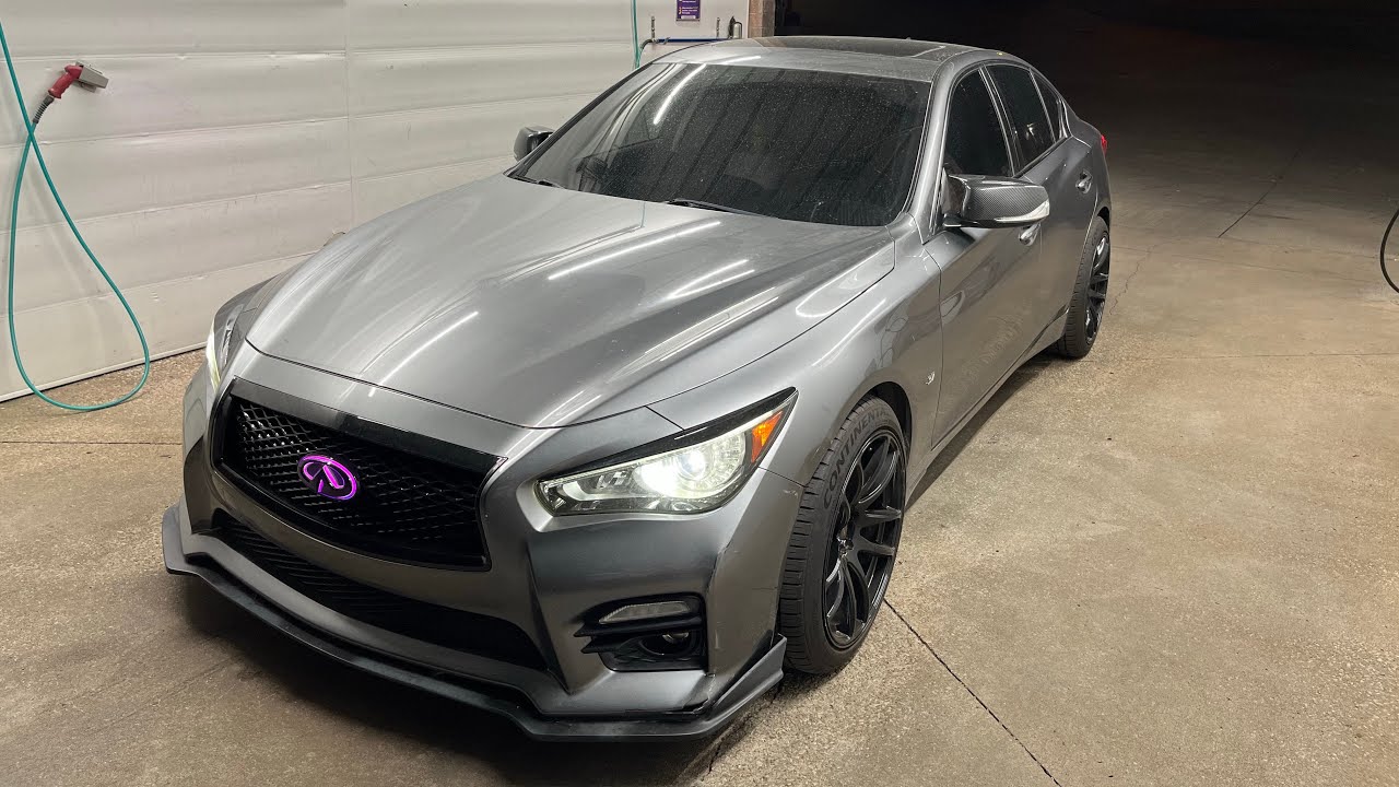 Infiniti Q50 Late Night Wash + POV Drive (4AM) - YouTube