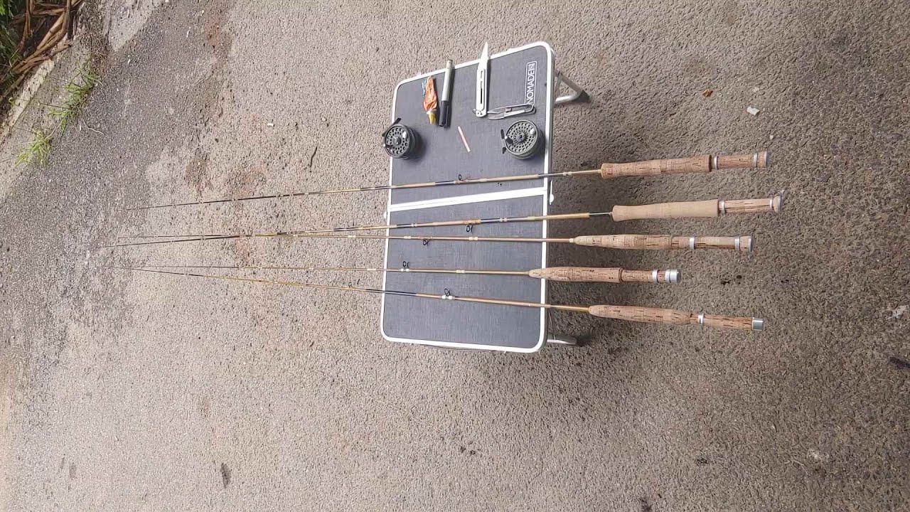 FLY FISHING ROD BUILDING 플라이 낚시 낚시대 만들기 - YouTube