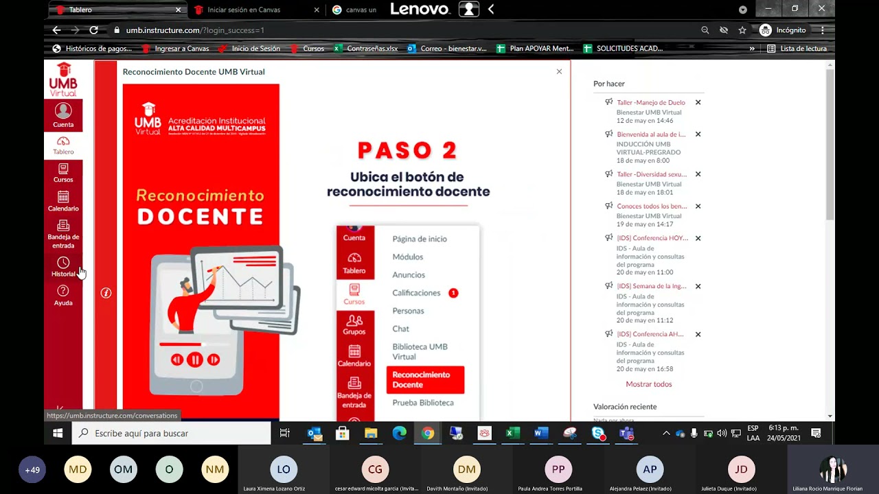 Capacitación Manejo de plataforma CANVAS V31 - YouTube