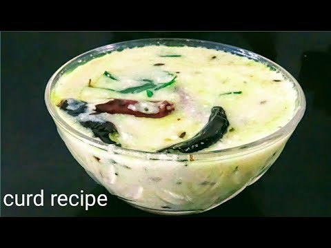Curd recipe in different style||khadi recipe at home||majjiga pulusu ...