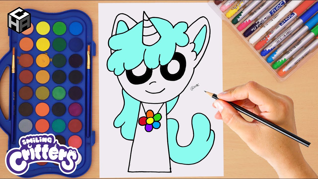 How to draw Sprunki X Crafty Corn | Step by step | Incredibox Sprunki X ...