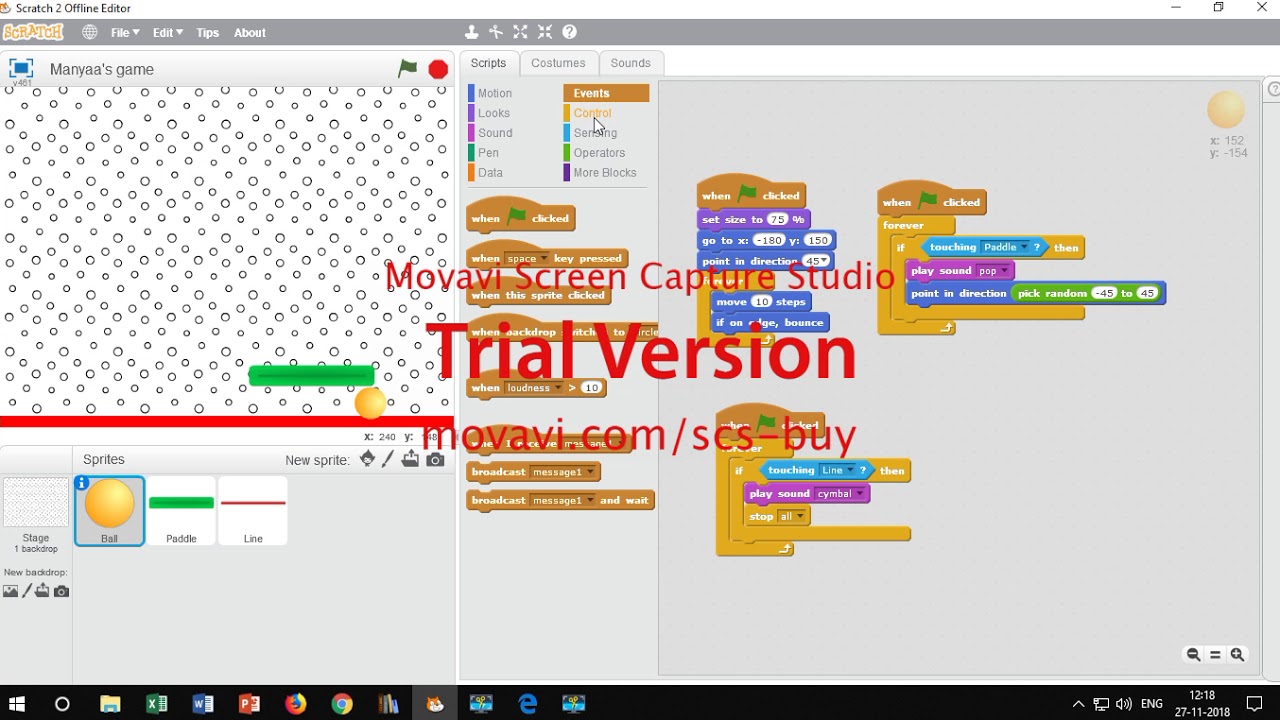 Scratch | Screen Shot, M's Game - YouTube