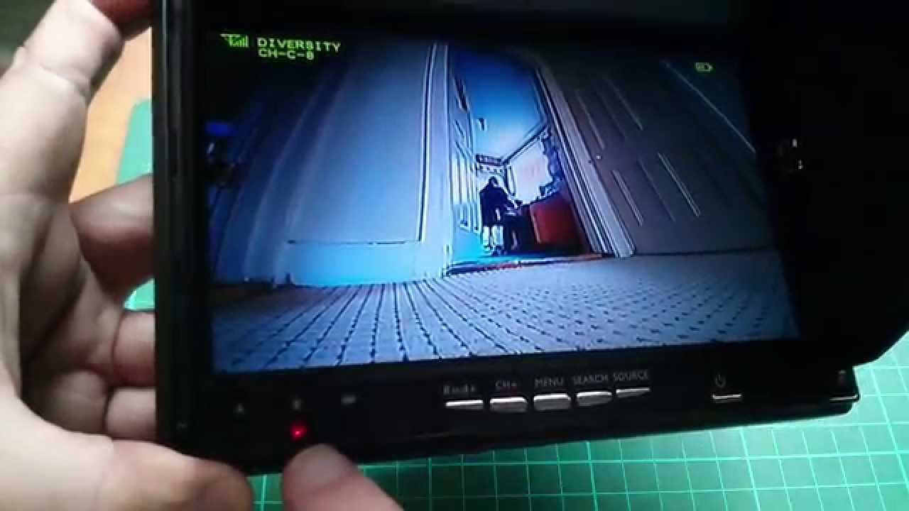 Eachine LCD5802S 5.8GHz Diversity FPV Monitor Review - YouTube