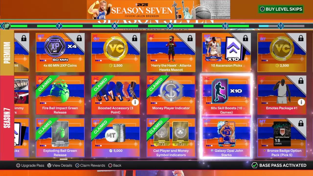 LIVE ON NBA2K25 SEASON 7 - YouTube