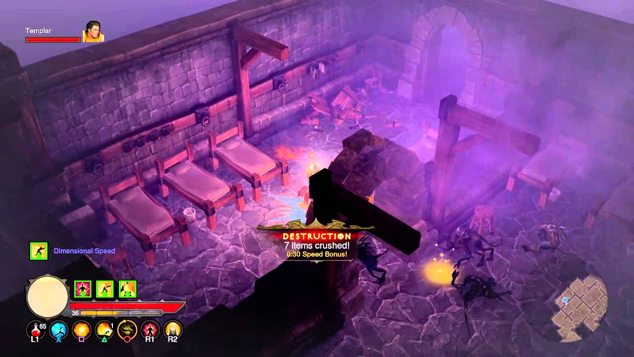 Diablo III Dash Through Walls - YouTube