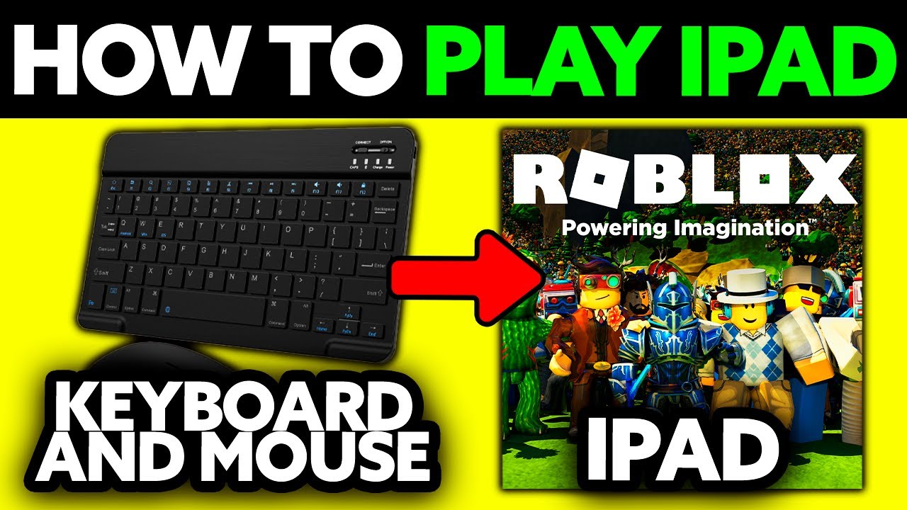 How To Play Roblox With iPad Keyboard and Mouse? (2025) - YouTube