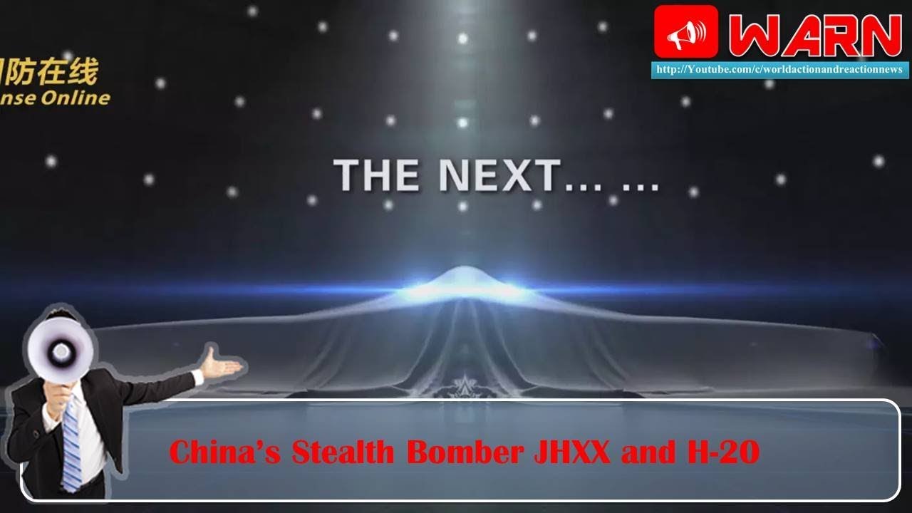 China’s Stealth Bomber JHXX and H-20 - YouTube