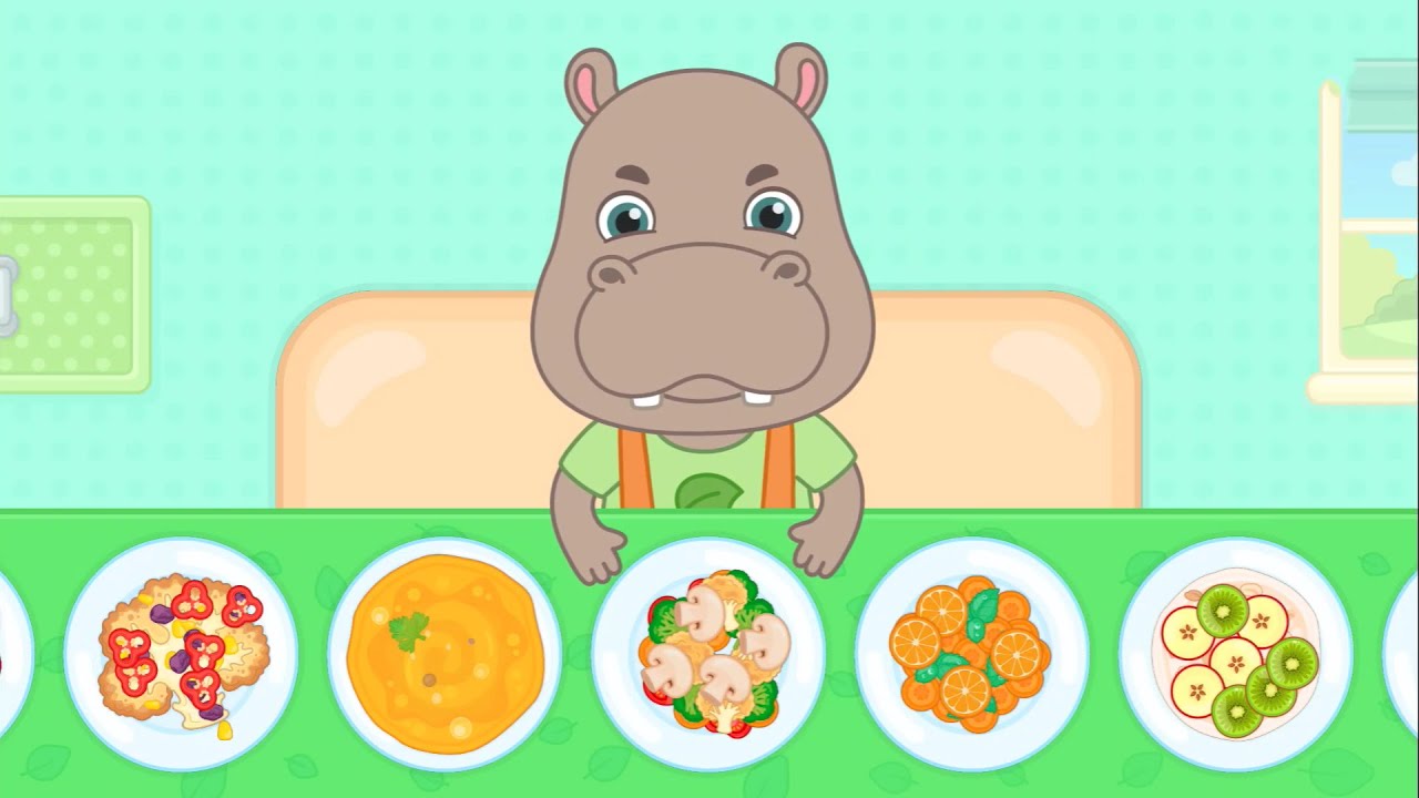 Healthy Food Making Game for Kids | Bimi Boo Kids Cooking Games - YouTube