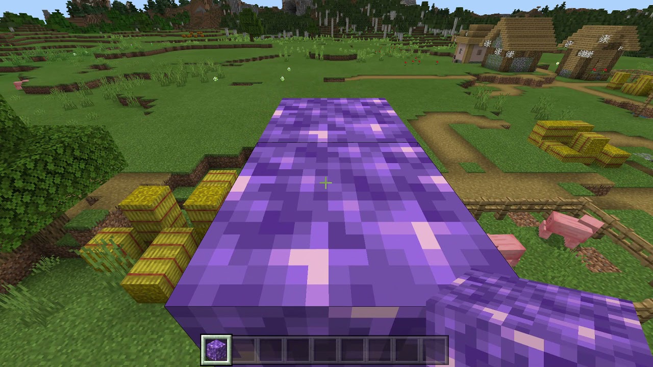 minecraft how to sprint jump bridge - YouTube