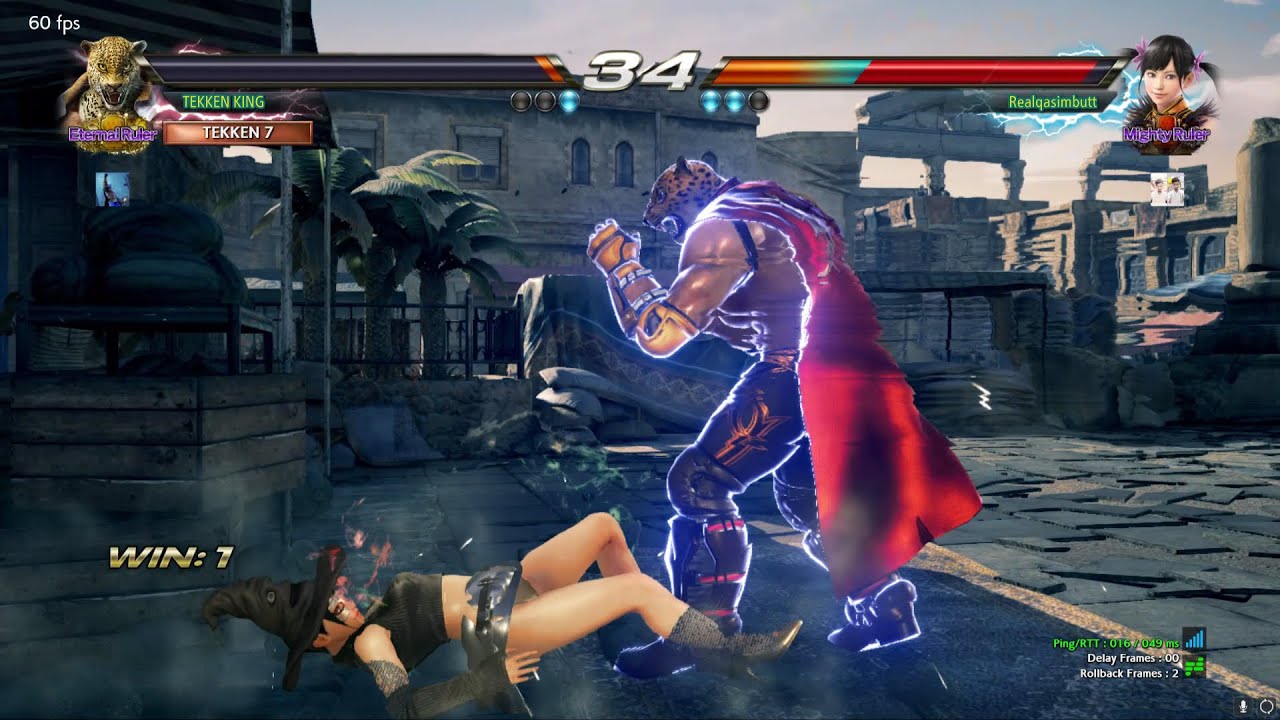 King's 1hp Comebacks Always Looks Scary in Tekken 7 - YouTube