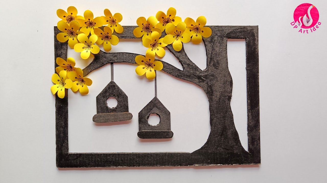 Beautiful Wall Hanging || Paper Craft || Handmade Paper Wall Hanging ...