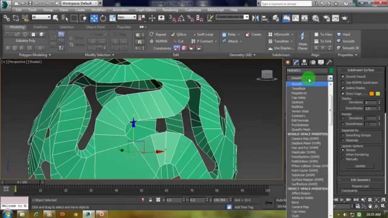 Star Ball Modeling in MAX | 3DS MAX TUTORIALS | Modeling Tuto | - YouTube