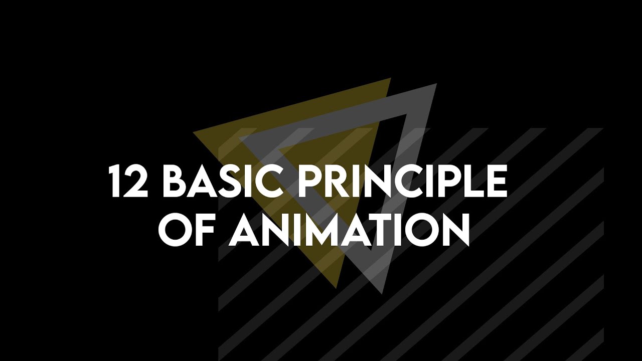12 Basic Principle of Animation - YouTube