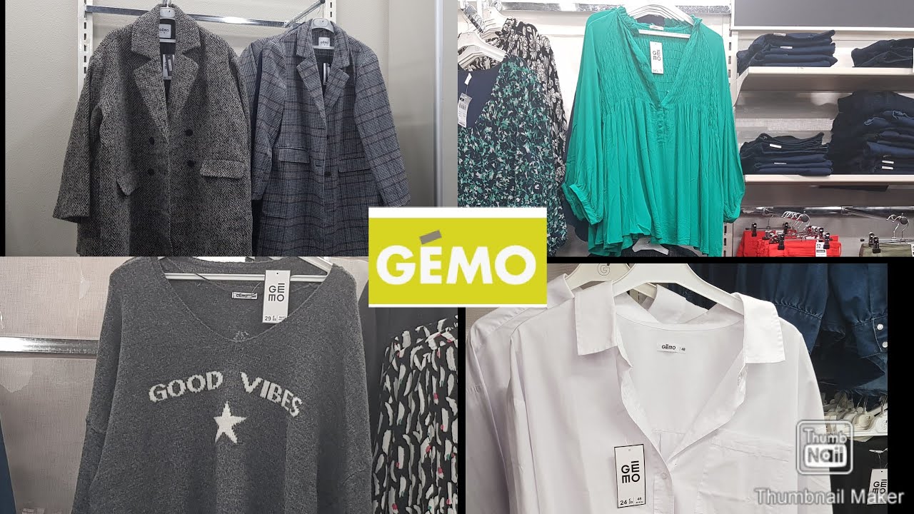 GEMO, Vêtements Femmes Grandes Tailles, Mulhouse dornach, 11/11/22 - YouTube
