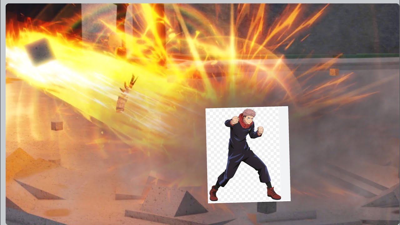 Yuji moveset sneak peak (Move inspirations are from jujutsu shenanigans ...