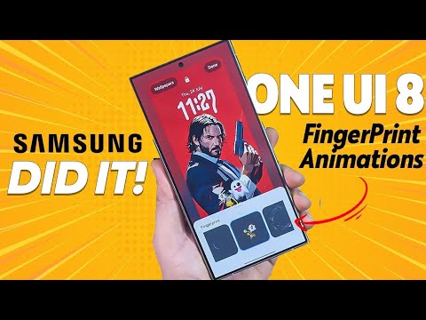 One UI 8 NEW FingerPrint Animations - SAMSUNG is on fire! - YouTube