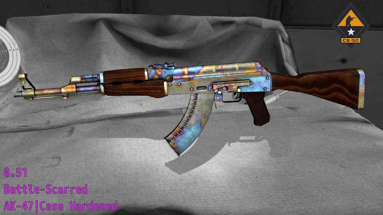 AK 47 Case Hardened Wear Float YouTube ak-47-case-hardened-wear-float-youtube