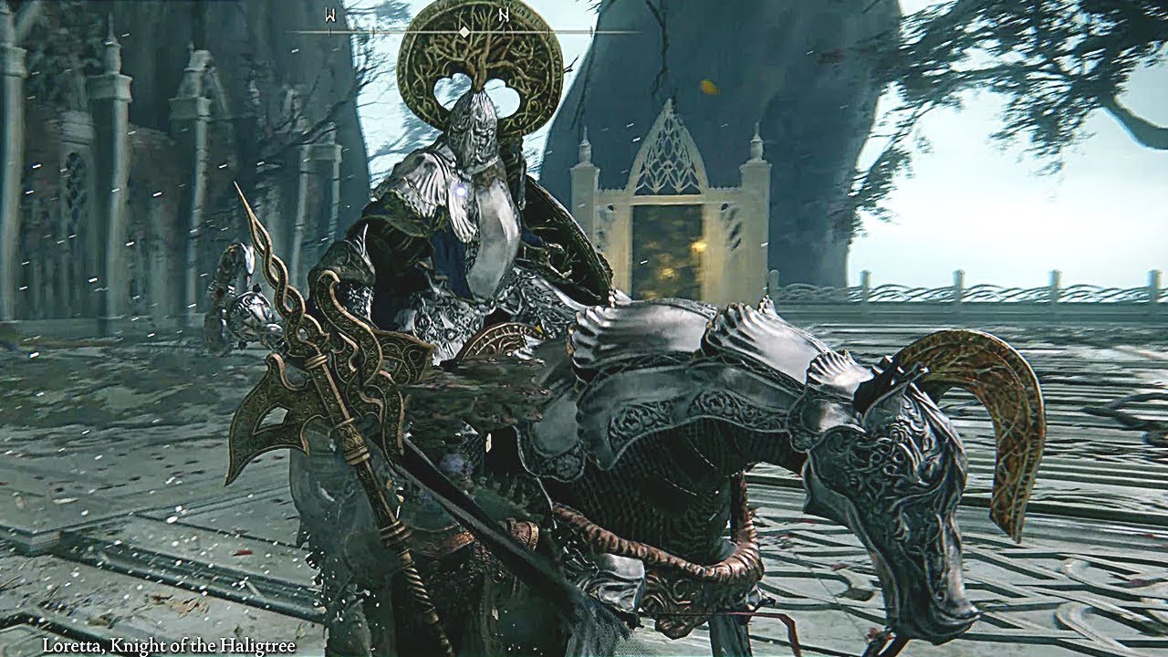 Elden Ring New Game Plus| Loretta,Knight of the Haligtree Boss Battle ...
