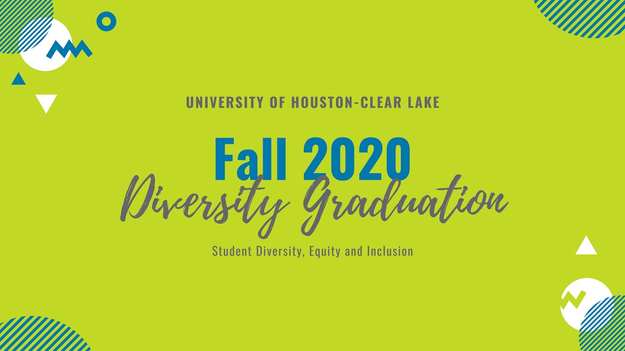 UHCL Diversity Graduation - December 2020 - YouTube