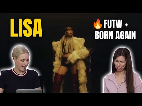LISA - BORN AGAIN + FUTW: FIRST REACTION❤️‍🔥 | 🇦🇺 SISTERS 