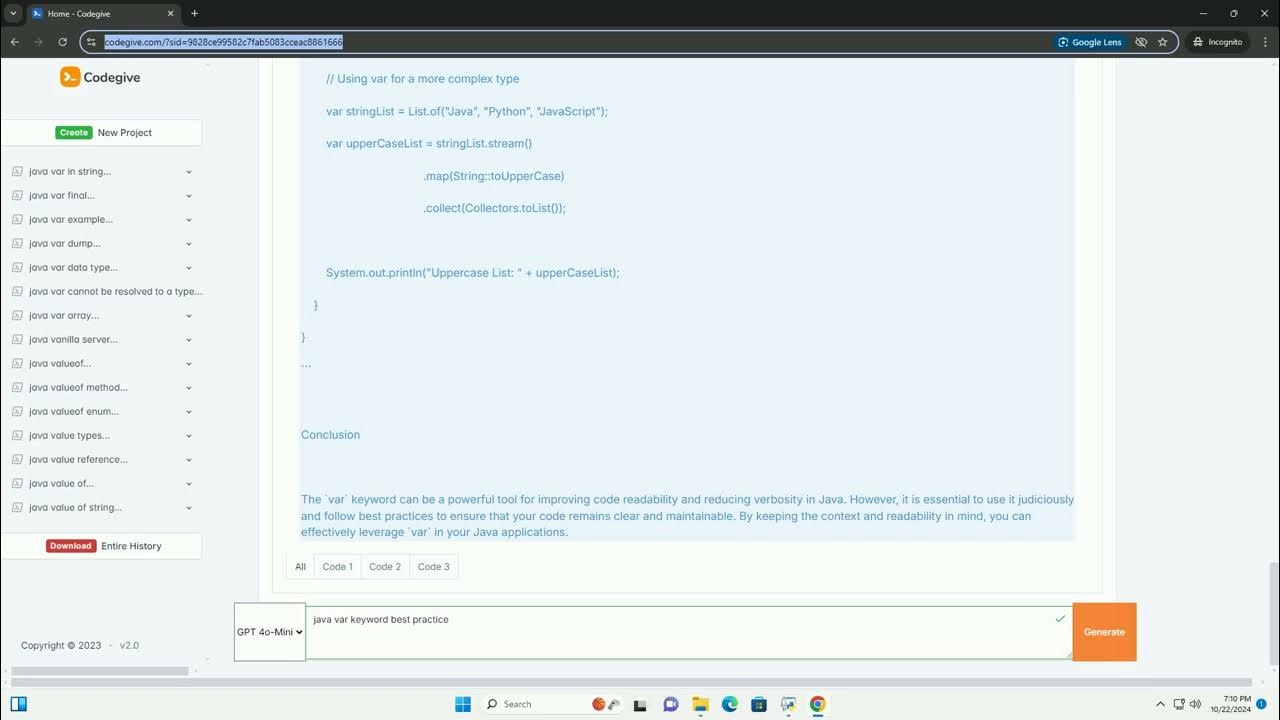 java var keyword best practice - YouTube