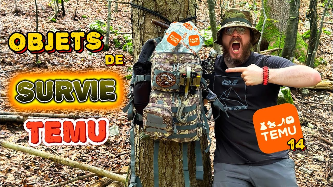 J'AI ENCORE ACHETÉ DES OBJETS DE SURVIE SUR TEMU ! (Kit de survie ...