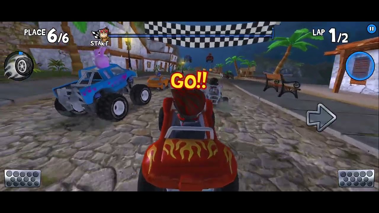 Shortcuts in BB racing maps - YouTube