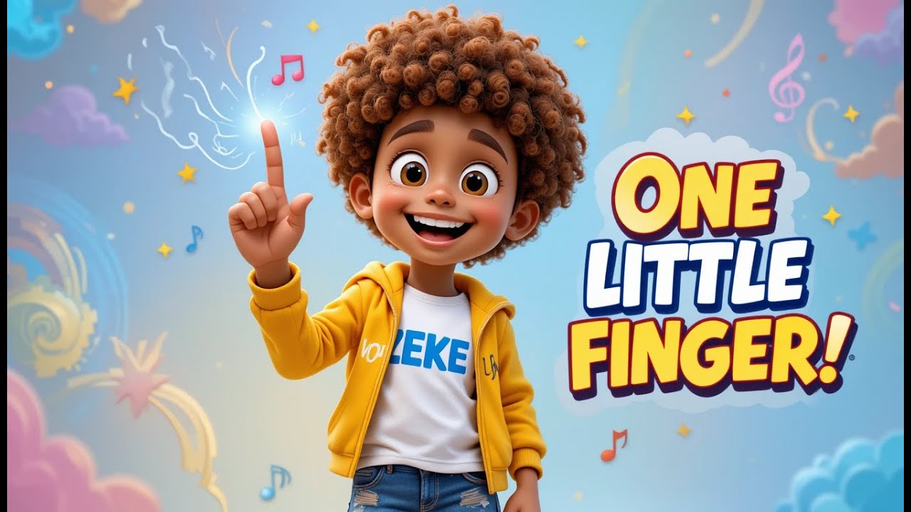 Wiggle Your Finger | Fun Action Song for Kids with Zeke | Nursery Rhyme ...