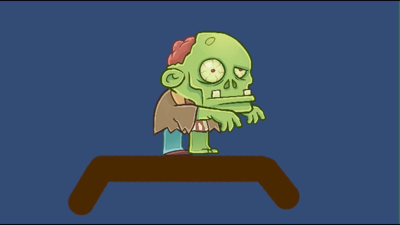 2D Character Animation - Zombie Idle - YouTube