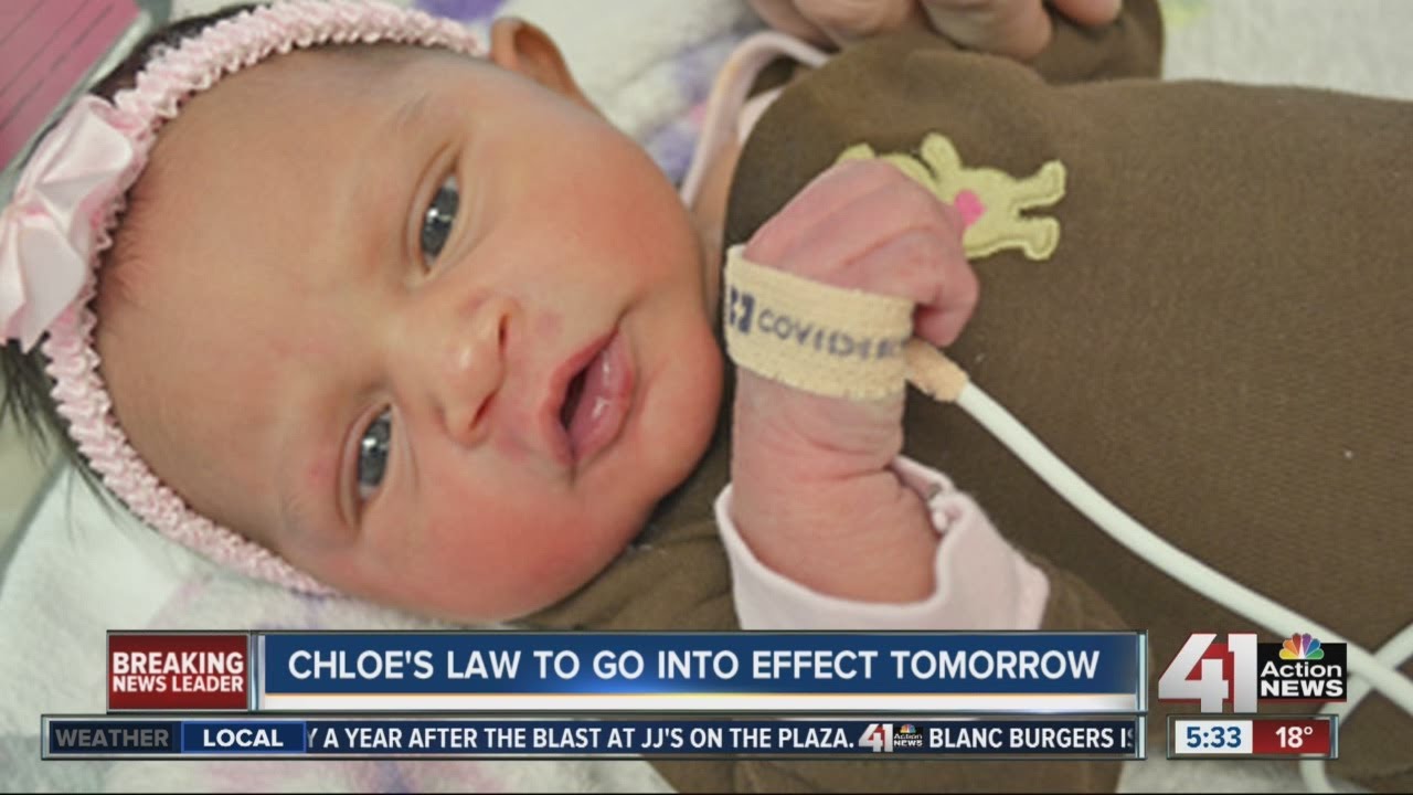 Chloe's law to go into effect Jan. 1 - YouTube