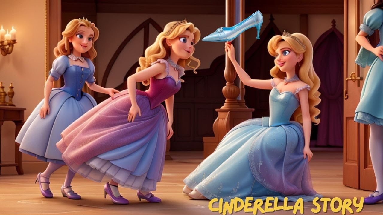 Cinderella and the Enchanted Slipper | Cinderella Story - YouTube