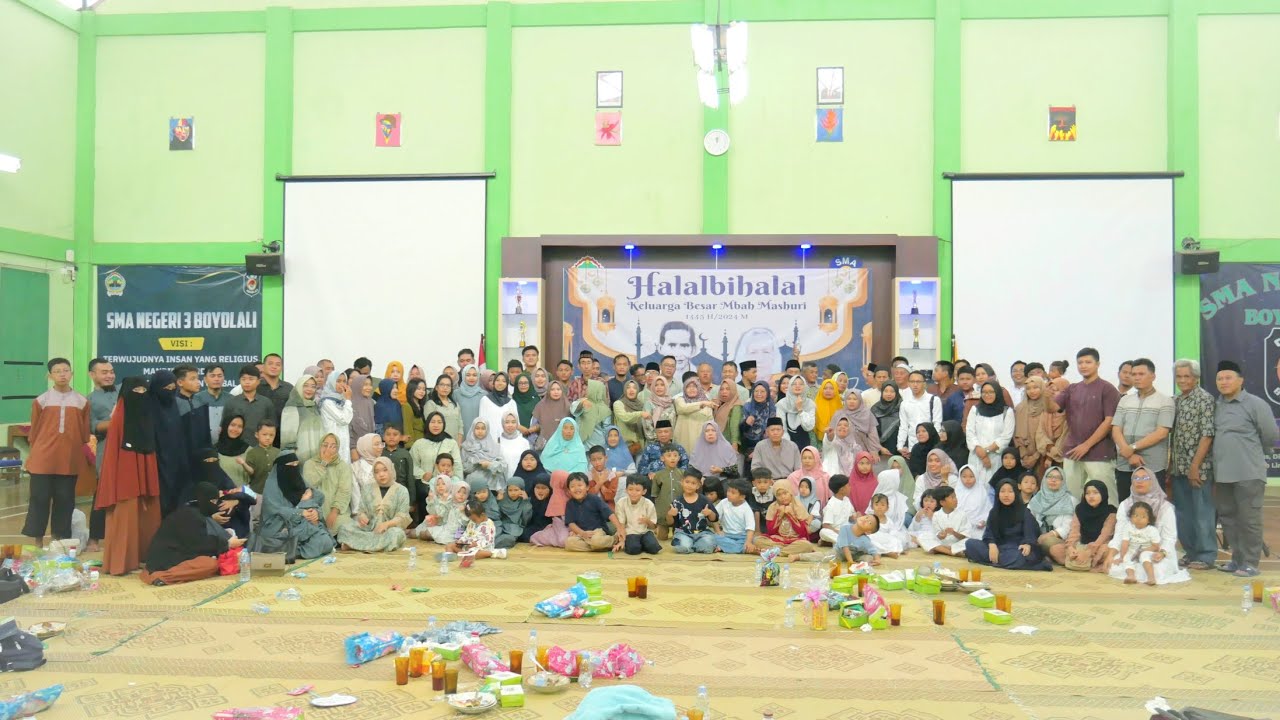Halal Bihalal Keluarga Besar Mbah Mashuri 1445 M / 2024 H - YouTube