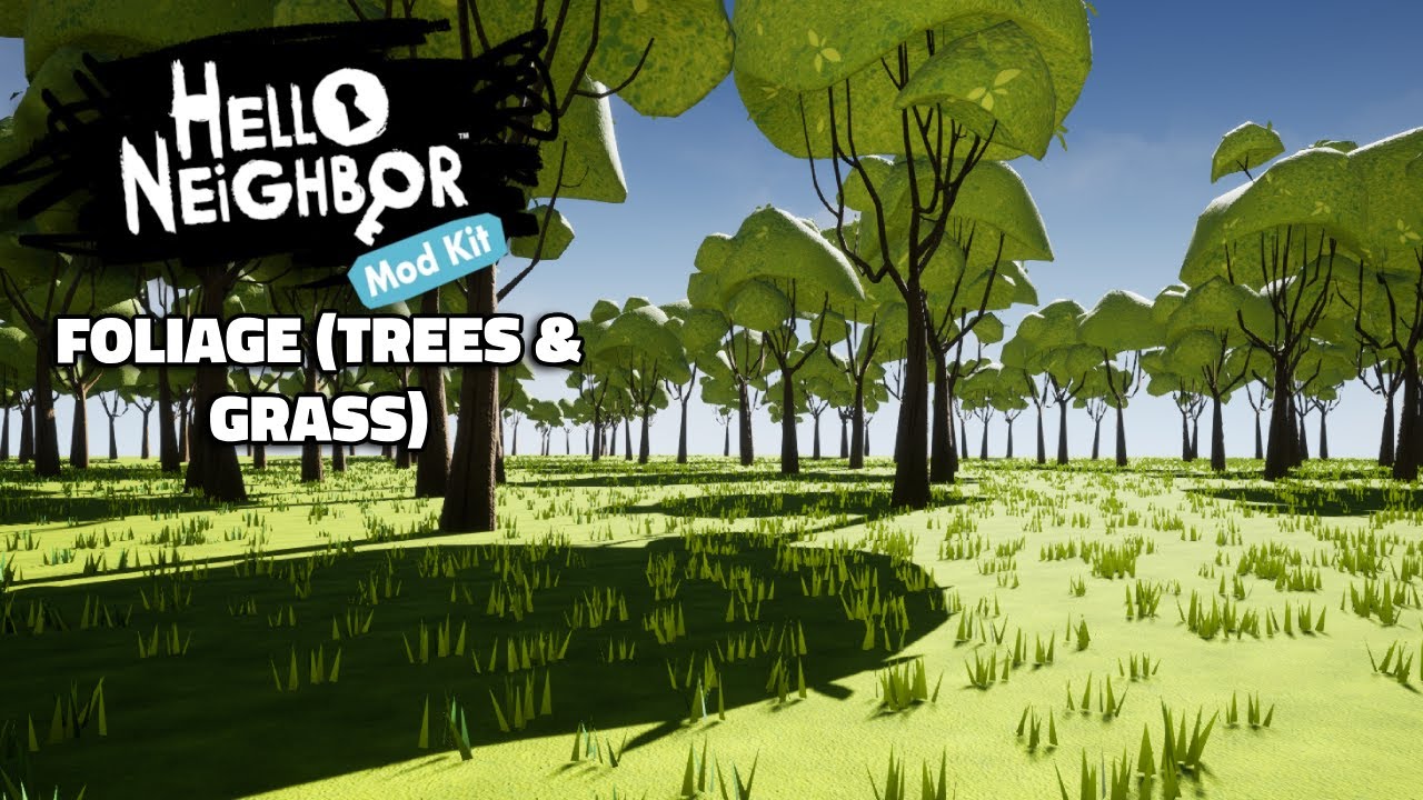 Trees & Grass | Hello Mod Kit Tutorial - YouTube