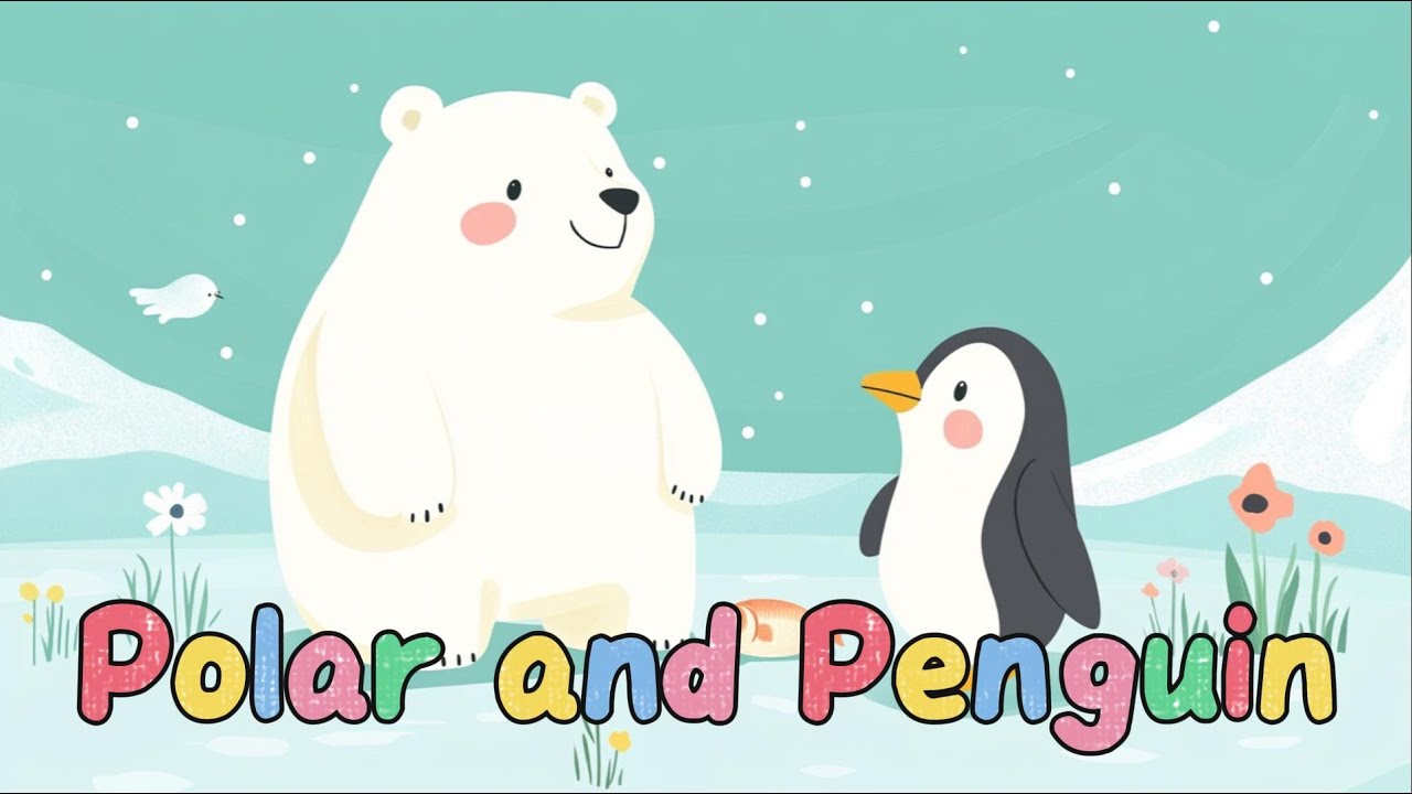 Sleepy Time Tales: Polar Bears And Penguins' Adventures - Animal ...