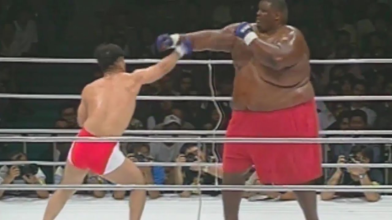 PRIDE 3: Yarbrough (600+lbs) vs Takase (169lbs) - YouTube