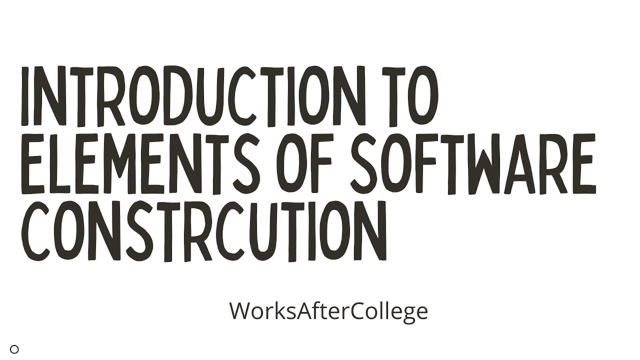 ESC || Introduction to Elements of Software Construction || Failure ...