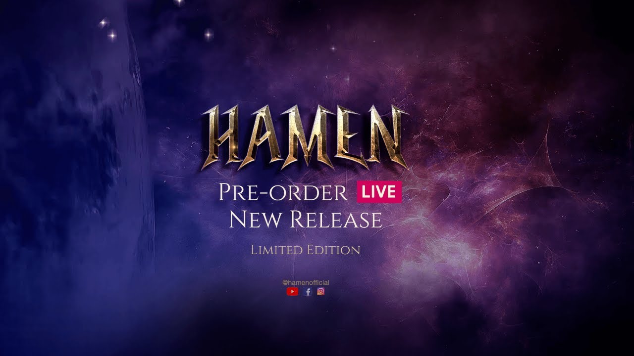 PRE-ORDER LIVE | NEW RELEASE HAMEN (Limited Edition) - YouTube