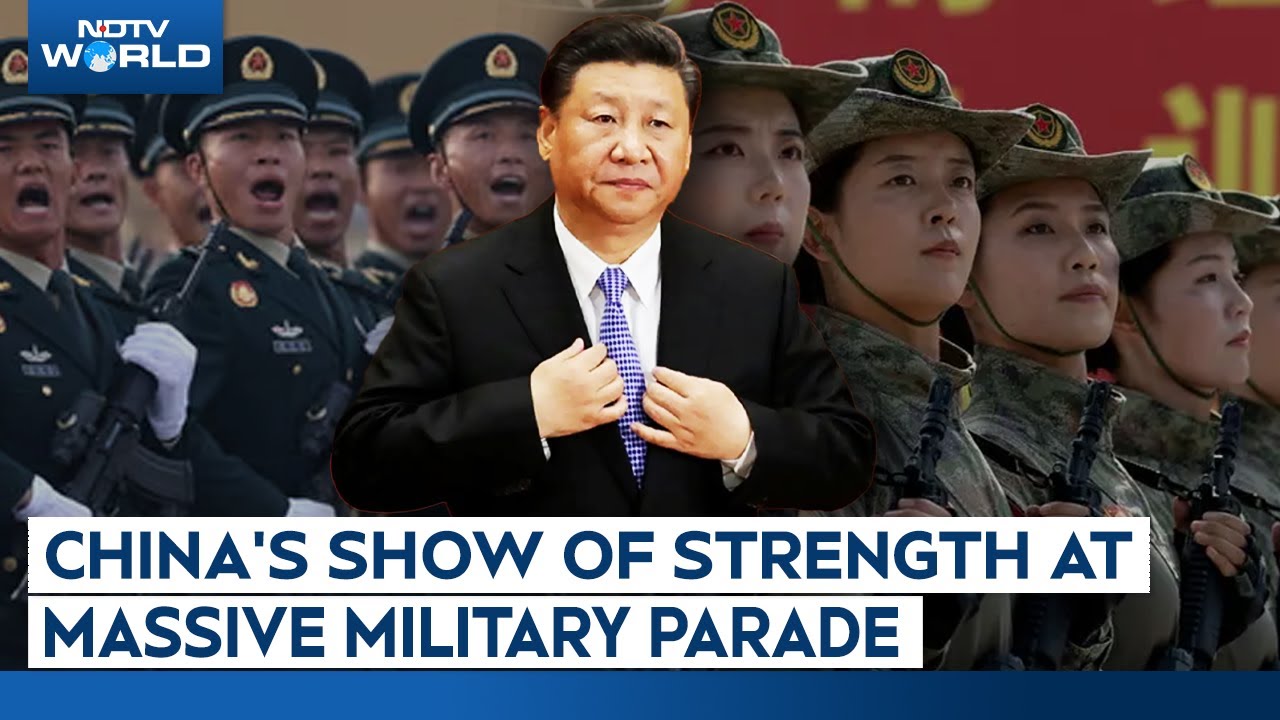 China Victory Parade 2025 | China Showcases Modern Weapons At Massive ...