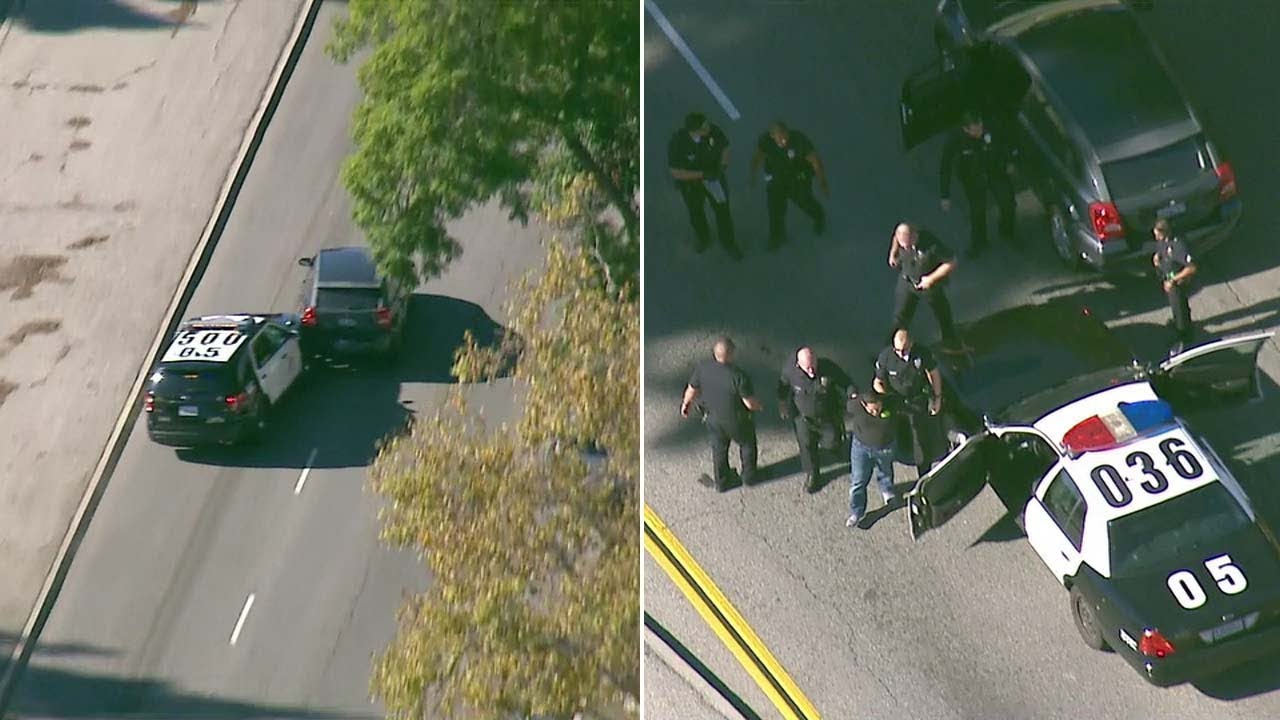 Police chase: Armed robbery suspect arrested in Long Beach after police ...